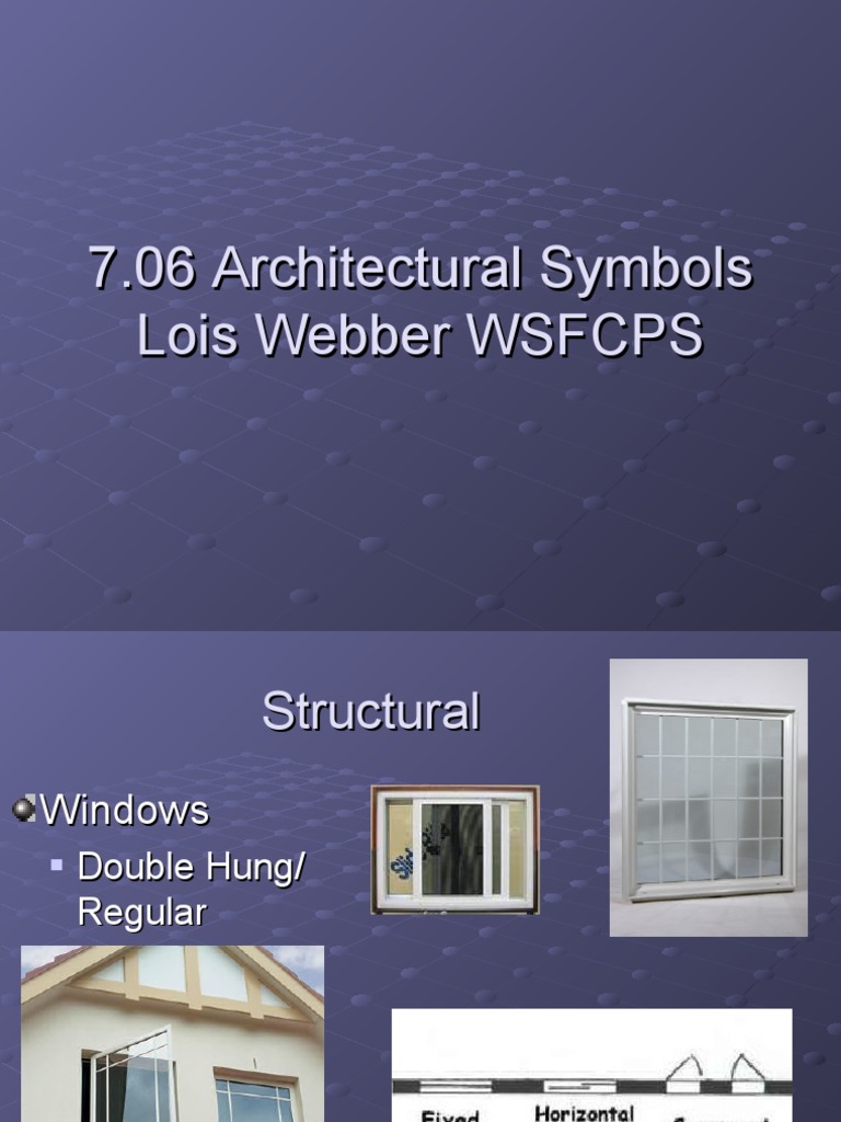 7.06 Architectural Symbols | PDF