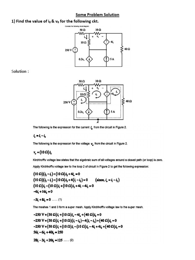Some Problem Solution PDF | PDF