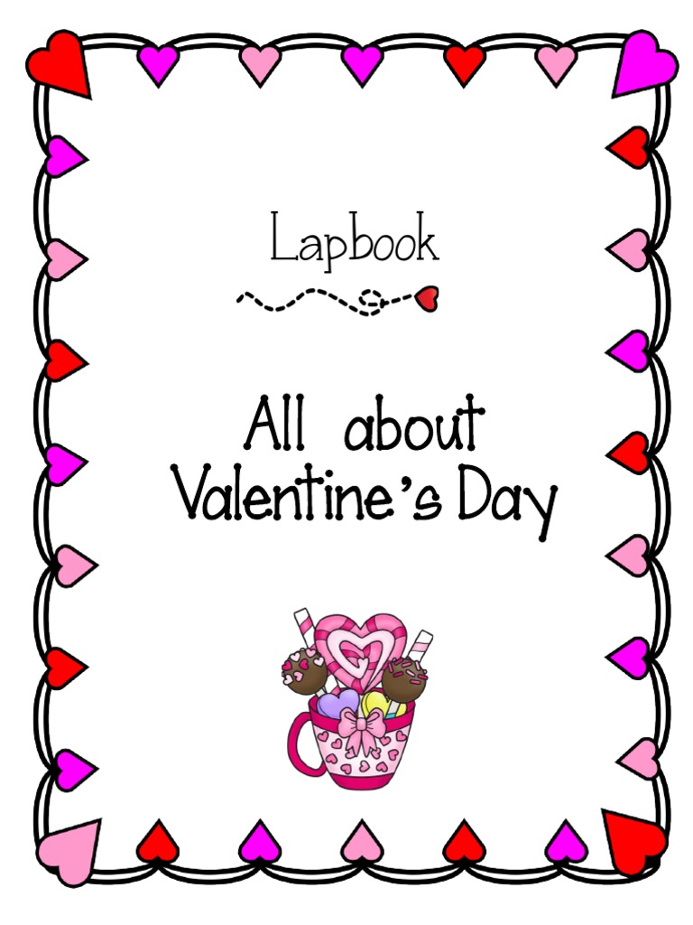 Lapbook: All About Valentine's Day | PDF | Valentine's Day | Holidays