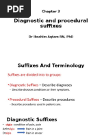 Medical Terminology Chapter 3 Study Guide | PDF | Science & Mathematics