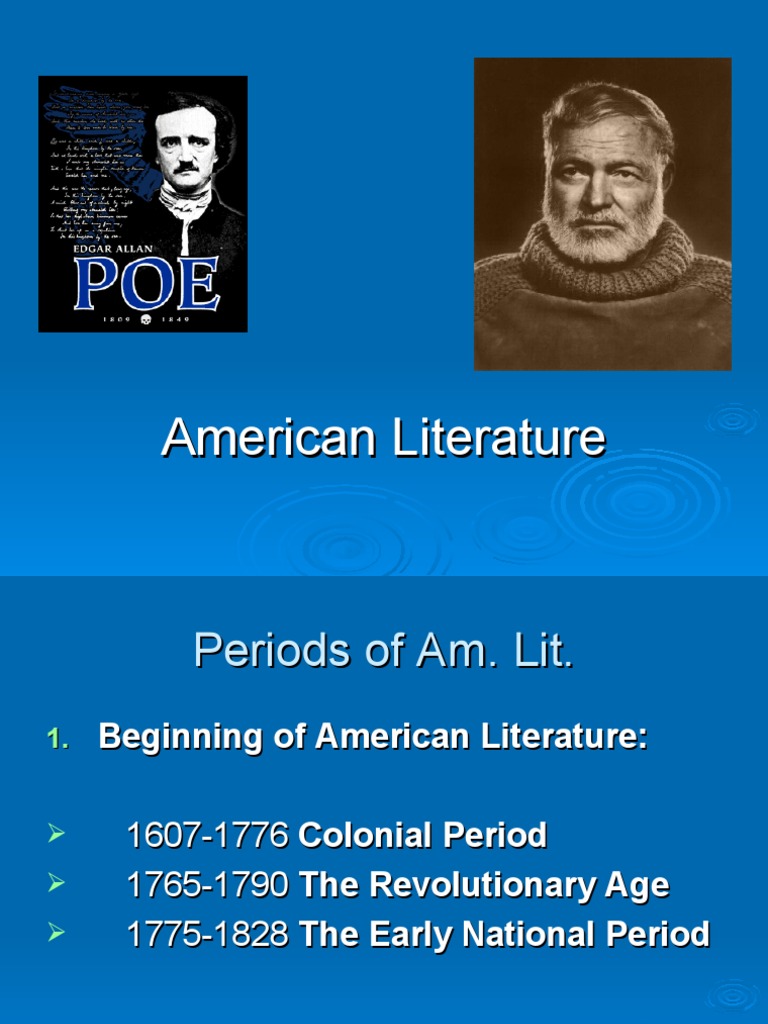 American - Literature | PDF | American Literature | Mark Twain