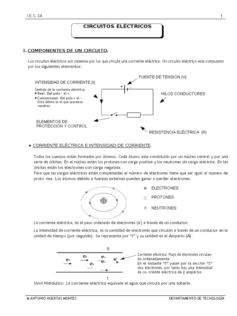 4-Taller Circuitos Electricos | PDF | Electricidad | Corriente eléctrica