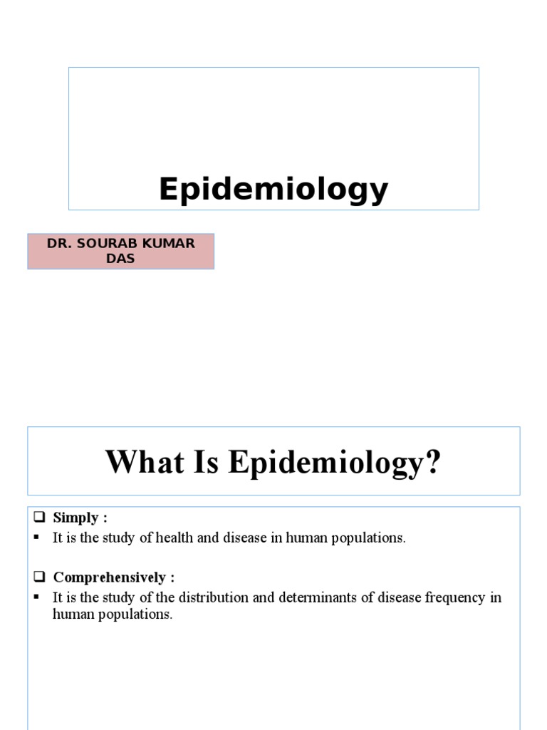 Introduction of Epidemiology | PDF | Incidence (Epidemiology) | Prevalence