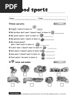 Kids Box 5 Unit 5 Test Preparation | PDF | Foreign Language Studies
