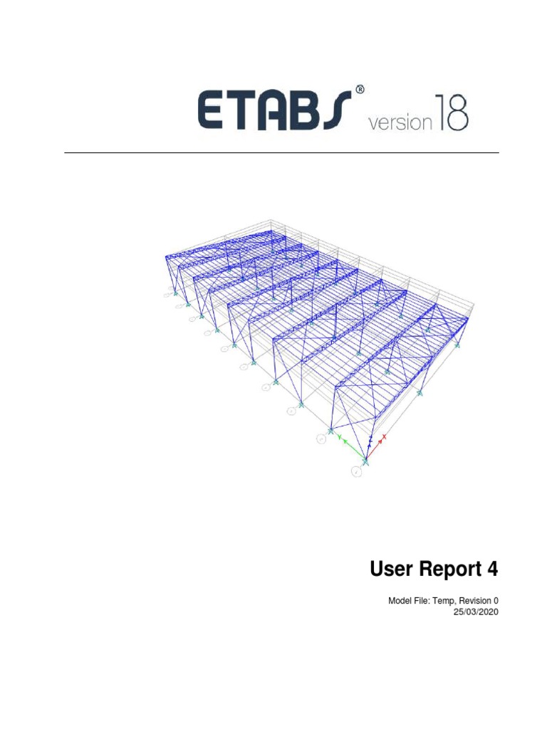 Reporte de Etabs | PDF | Beam (Structure) | Economic Sectors