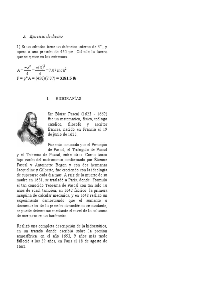 Biografia Si Blaise Pascal | PDF