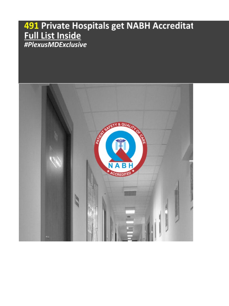 NABH Accredited Hospitals List 2023 | PDF | Gujarat | Tamil Nadu