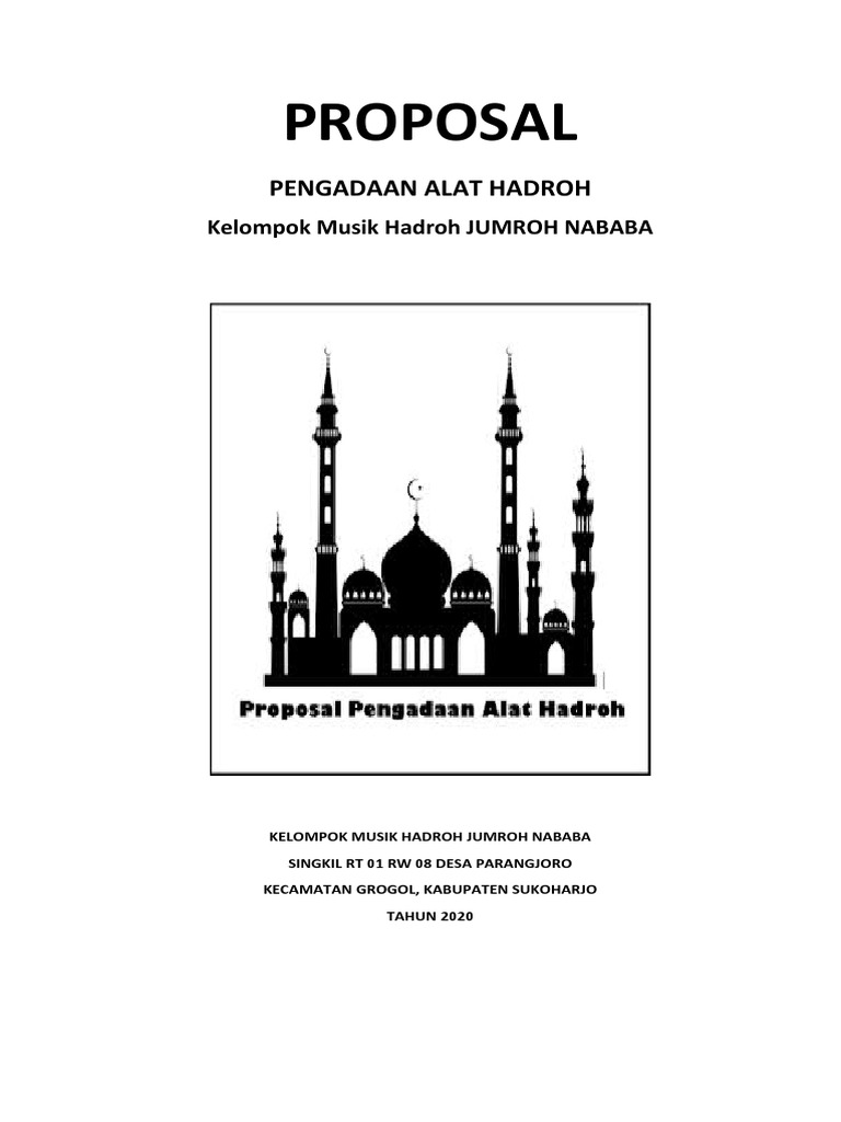 Proposal HADROH | PDF