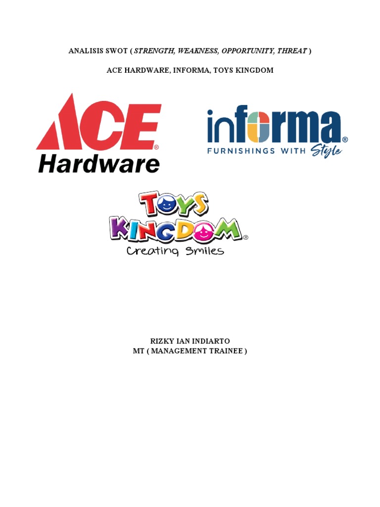 Analisis SWOT Informa dan Ace Hardware | PDF