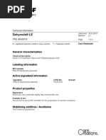 Synperonic PE and Synperonic T Series Updated | PDF | Polyethylene ...