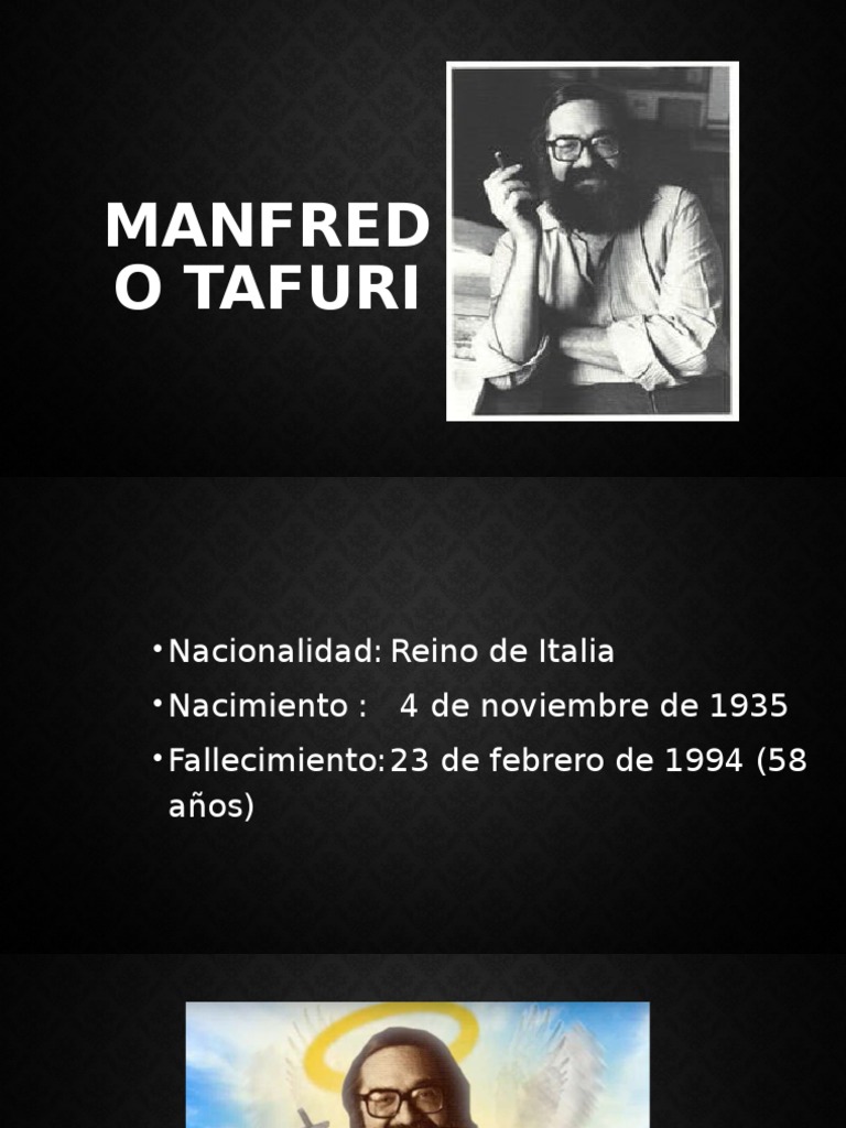 Manfredo Tafuri | PDF | Movimientos filosóficos | Science