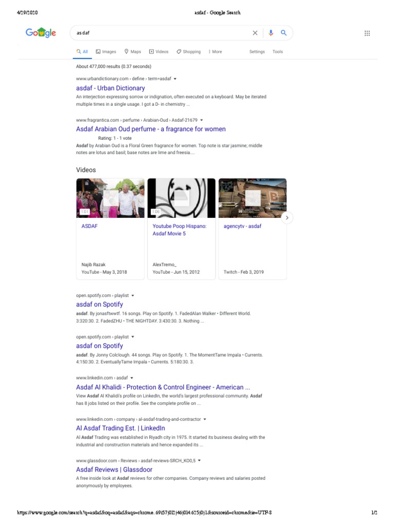 Asdaf - Google Search | PDF | You Tube | Internet