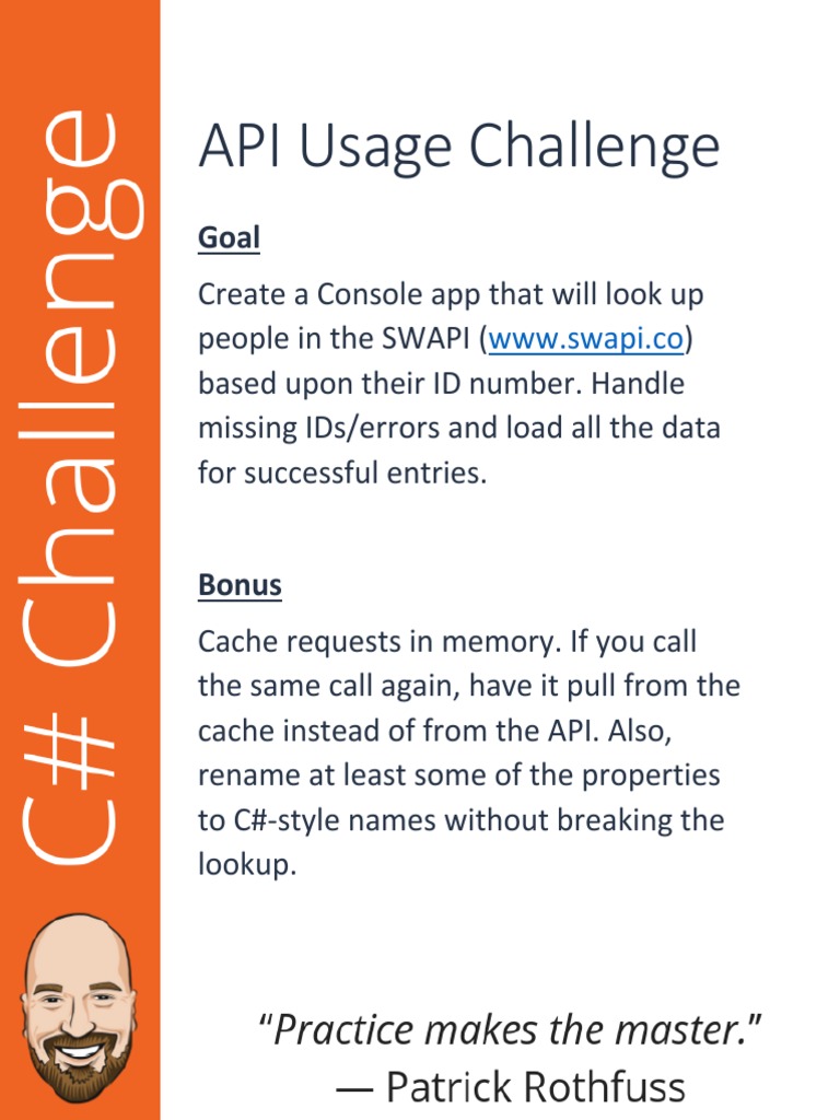 SWAPI Console App API Challenge | PDF