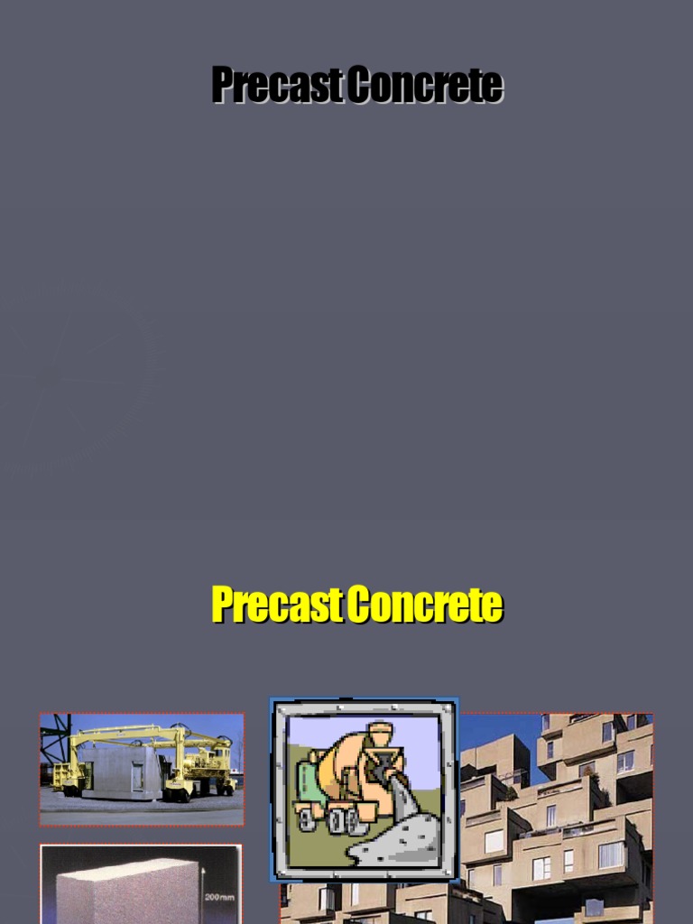 Precast Construction | PDF