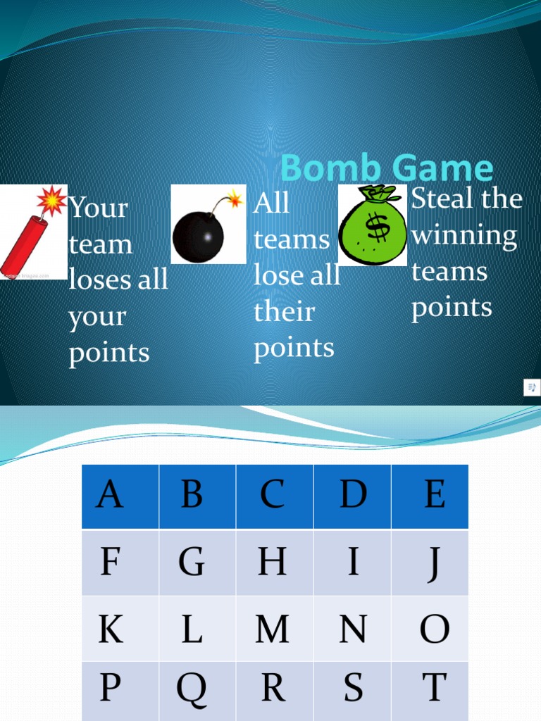 Bomb Game Team Point Rules | PDF