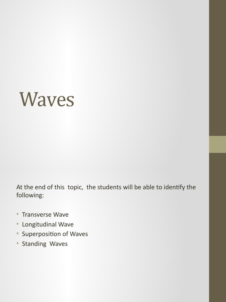 Waves | PDF | Waves | Doppler Effect