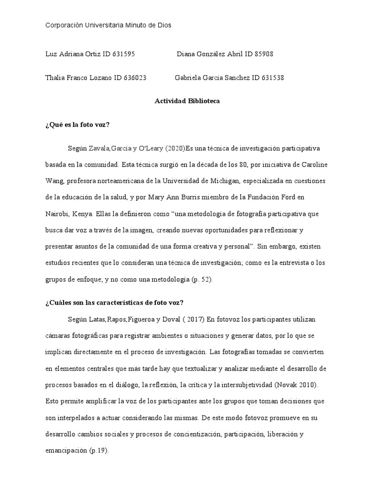 Foto Voz | PDF | Cognición | Science