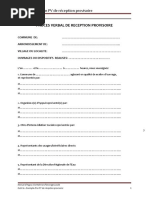 Modele Proces Verbal de Passation de Service | PDF | Finance et gestion monétaire