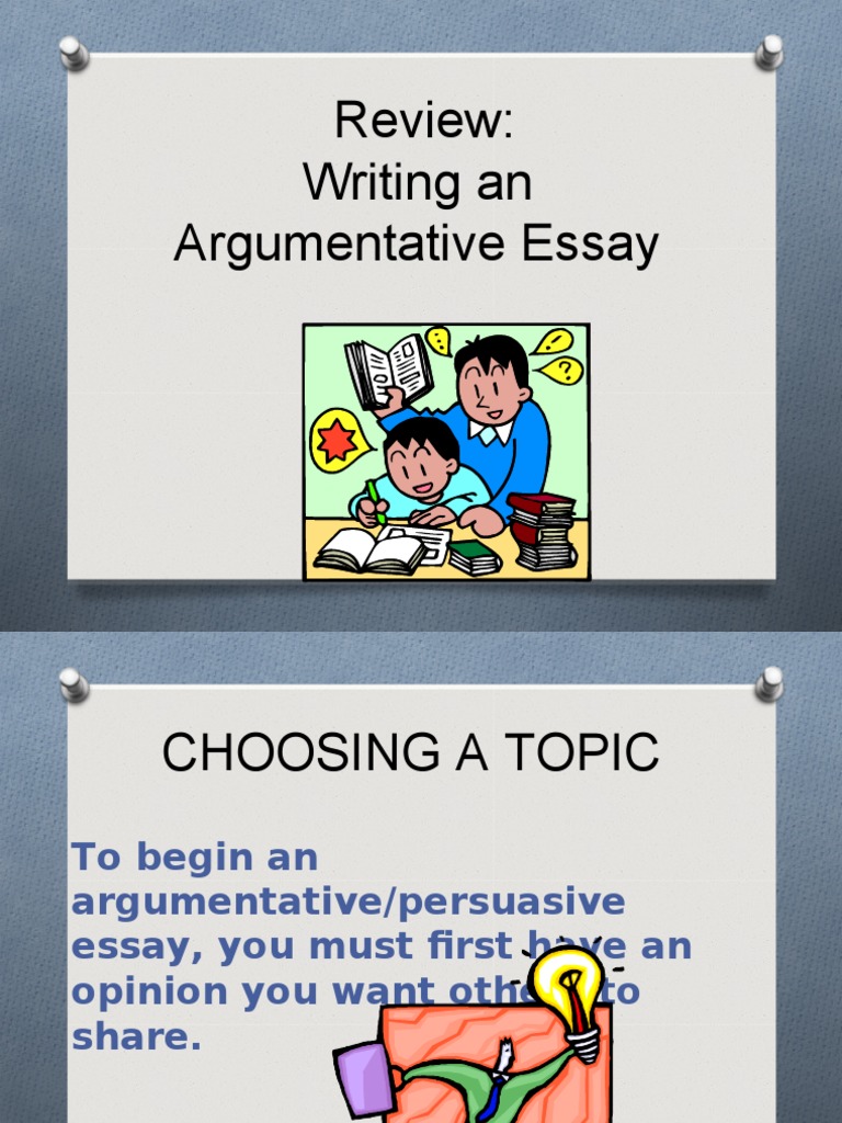 Review Argumentative Essay | PDF | Essays | Thesis