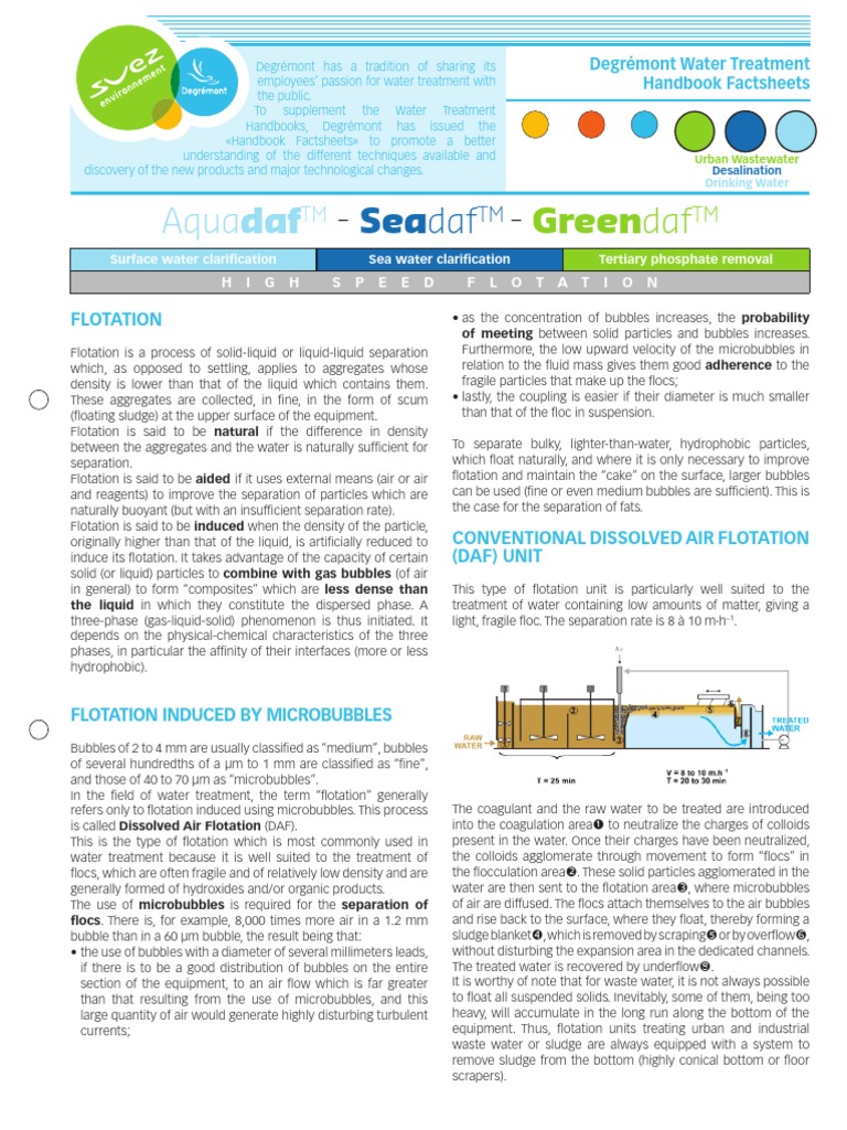 04 Feuillet Memento Degremont en N 4 Aquadaf BD | PDF | Water ...