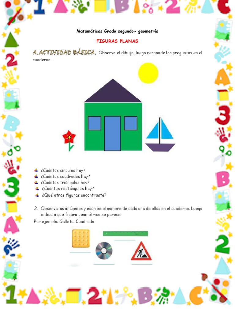 Matematicas Figuras Planas | PDF | Geometría | Espacio