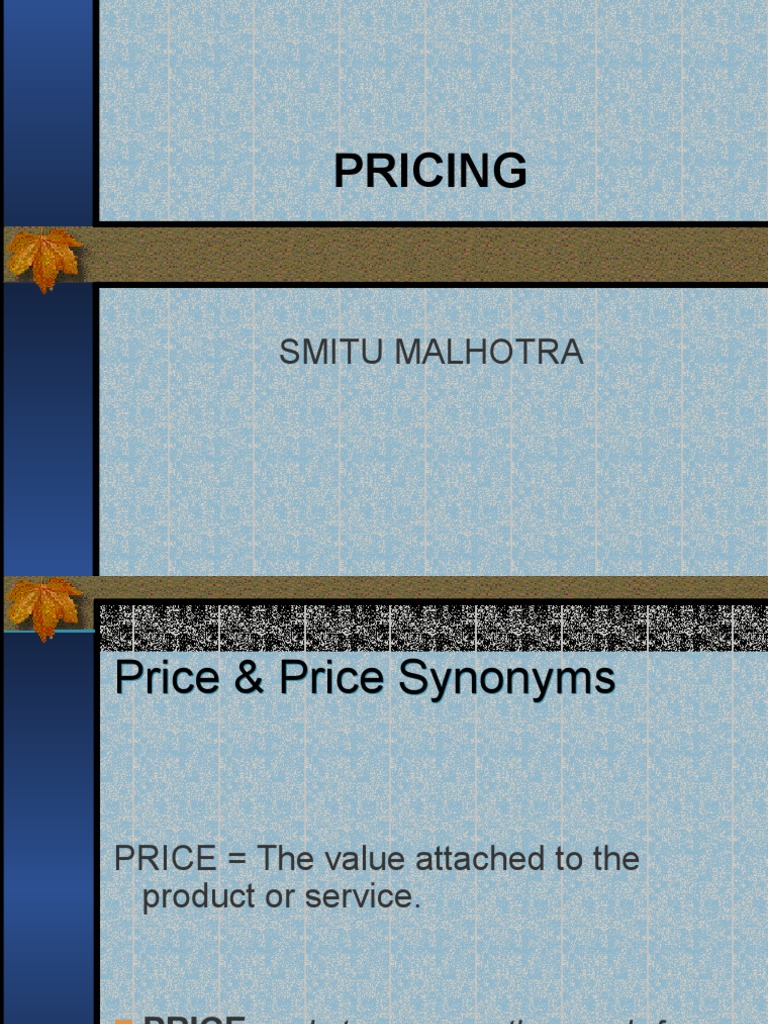 Pricing | PDF | Pricing | Demand