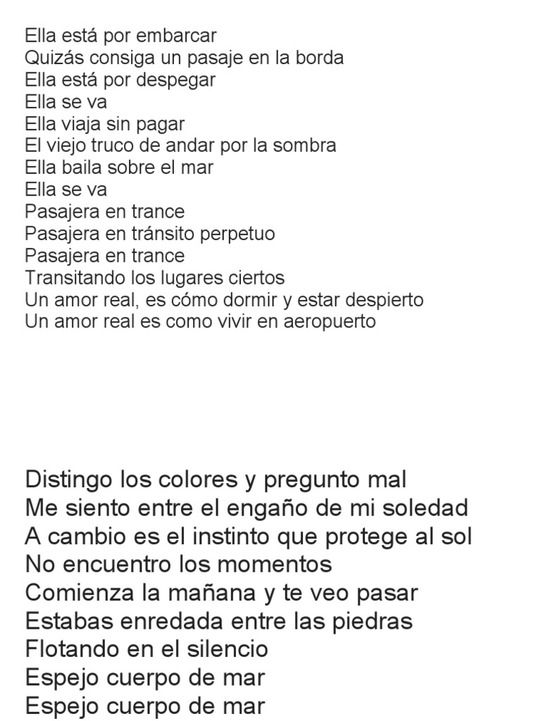 Show Letras | PDF | Amor