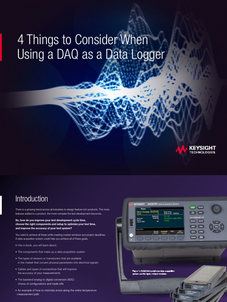 4 Things To Consider When Using A DAQ As A Data Logger | Download Free ...