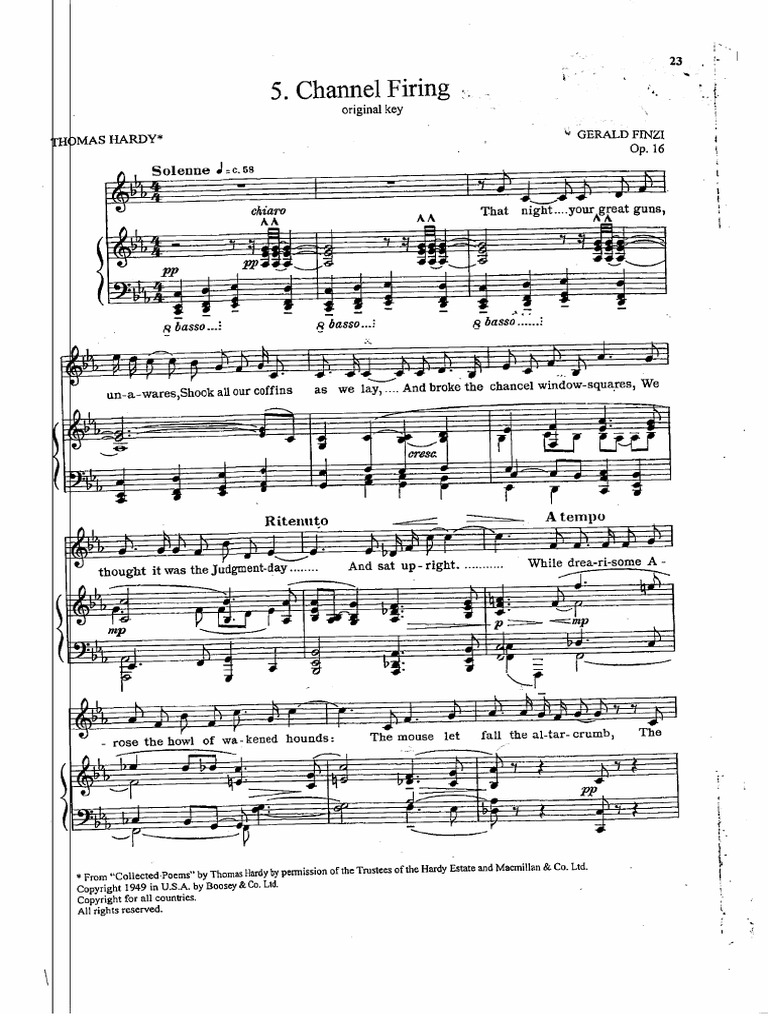 Channel Firing | PDF