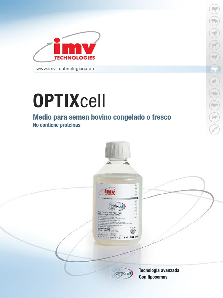 Optixcell ES | PDF | Semen | Huevo como alimento