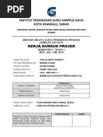 Contoh Template Tugasan Ipg | PDF