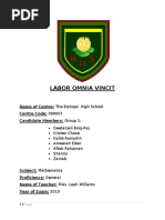 English SBA Sample | PDF | Jamaica | Tourism