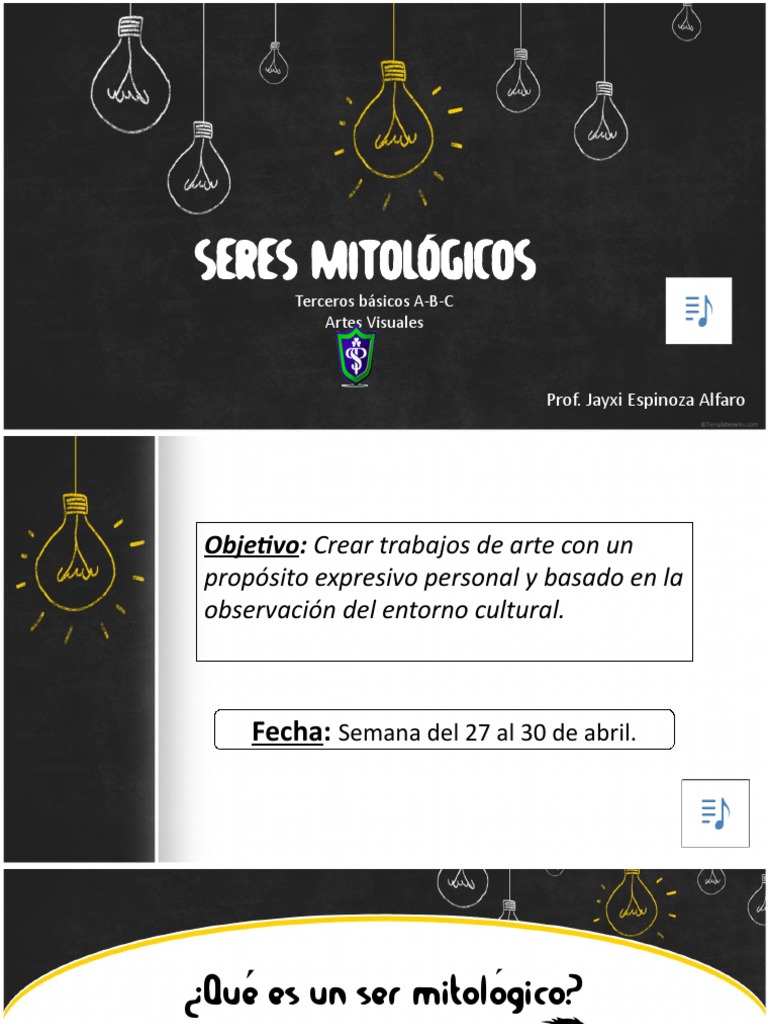 Creación de Seres Mitológicos | PDF