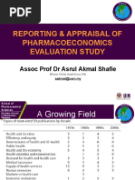 CHEERS Checklist | PDF | Cost Effectiveness Analysis | Uncertainty