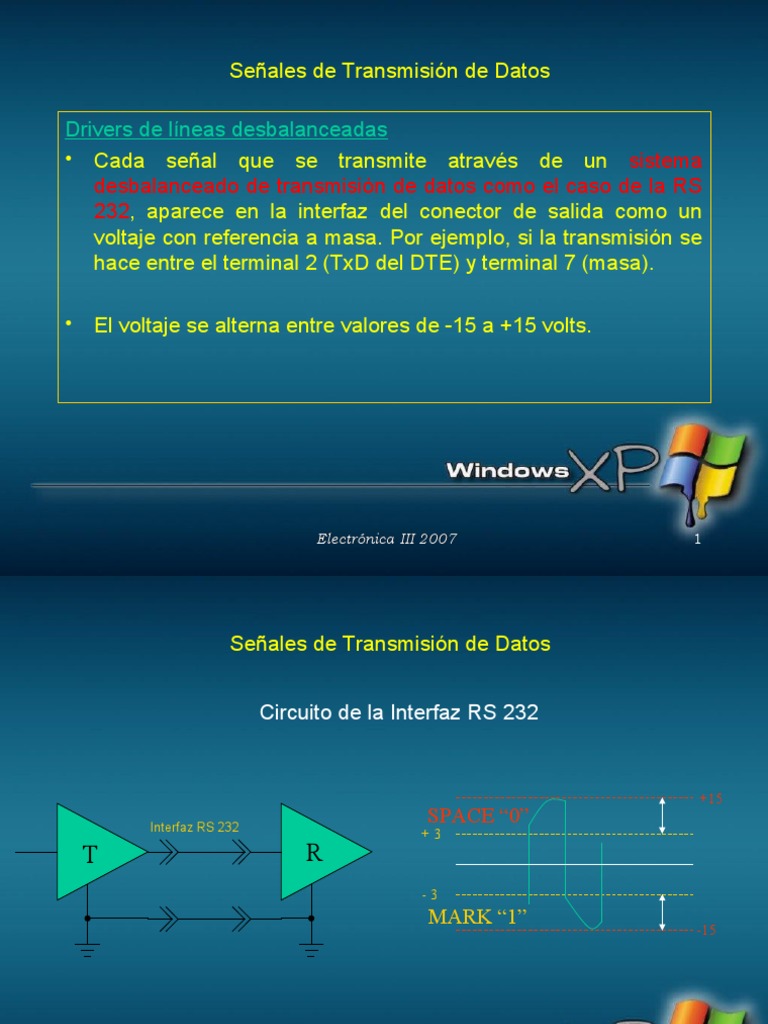 Norma RS485 | PDF | Transmisión de datos | Corriente eléctrica