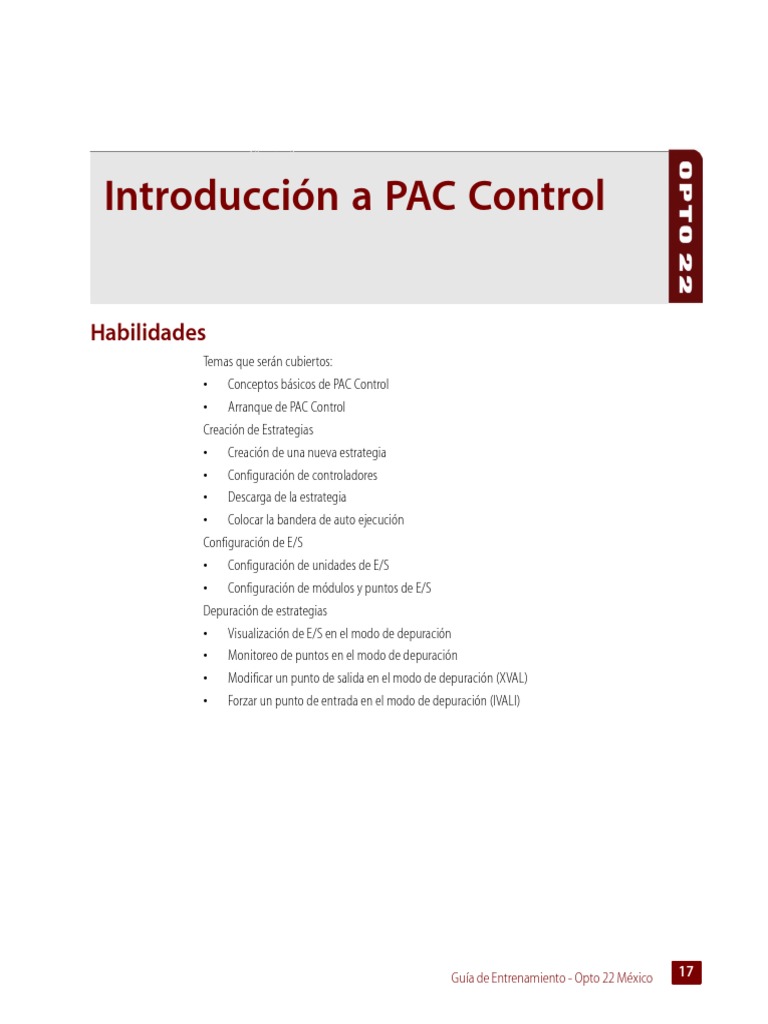 Introducción a PAC Control en Automatización | PDF | Ventana ...