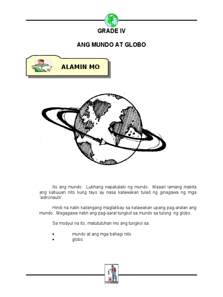 1 Ang Mundo at Ang Globo | PDF