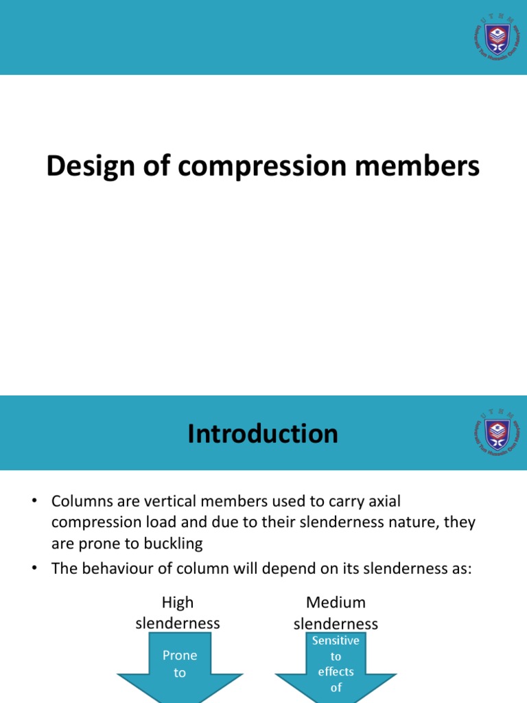 Chapter 3 Column and Compression Members | PDF | Buckling | Bending