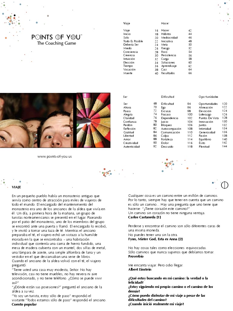 Points of You - El Libro | PDF | Magia (Ilusion) | Walt Disney