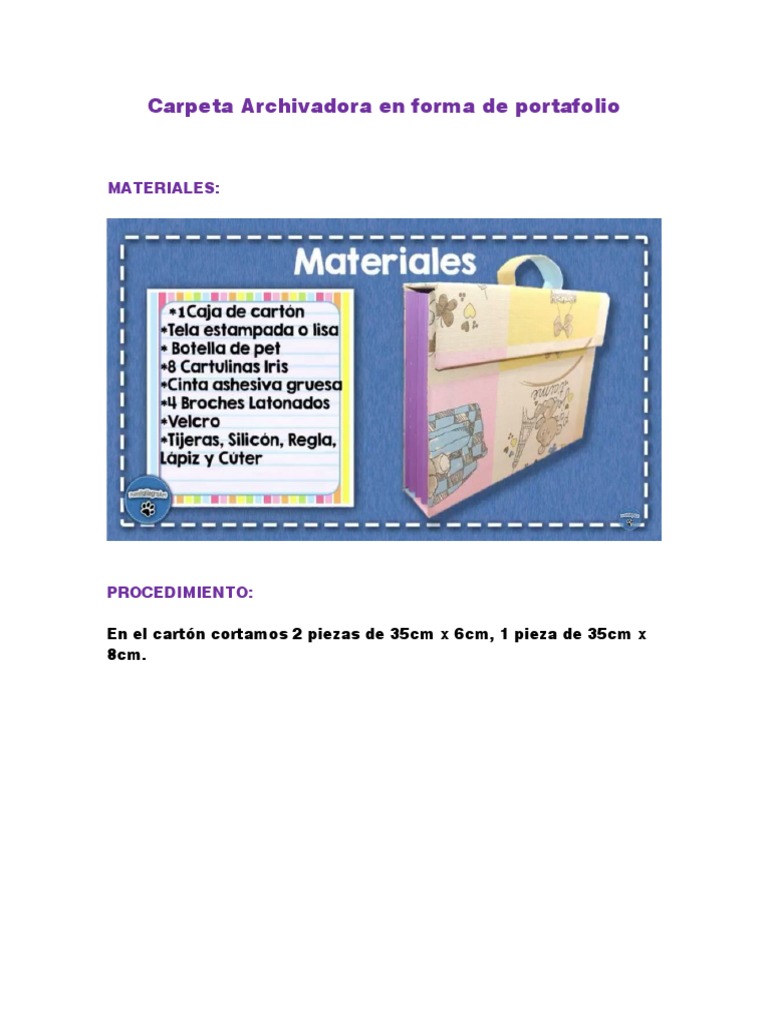 Portafolio Escolar | PDF