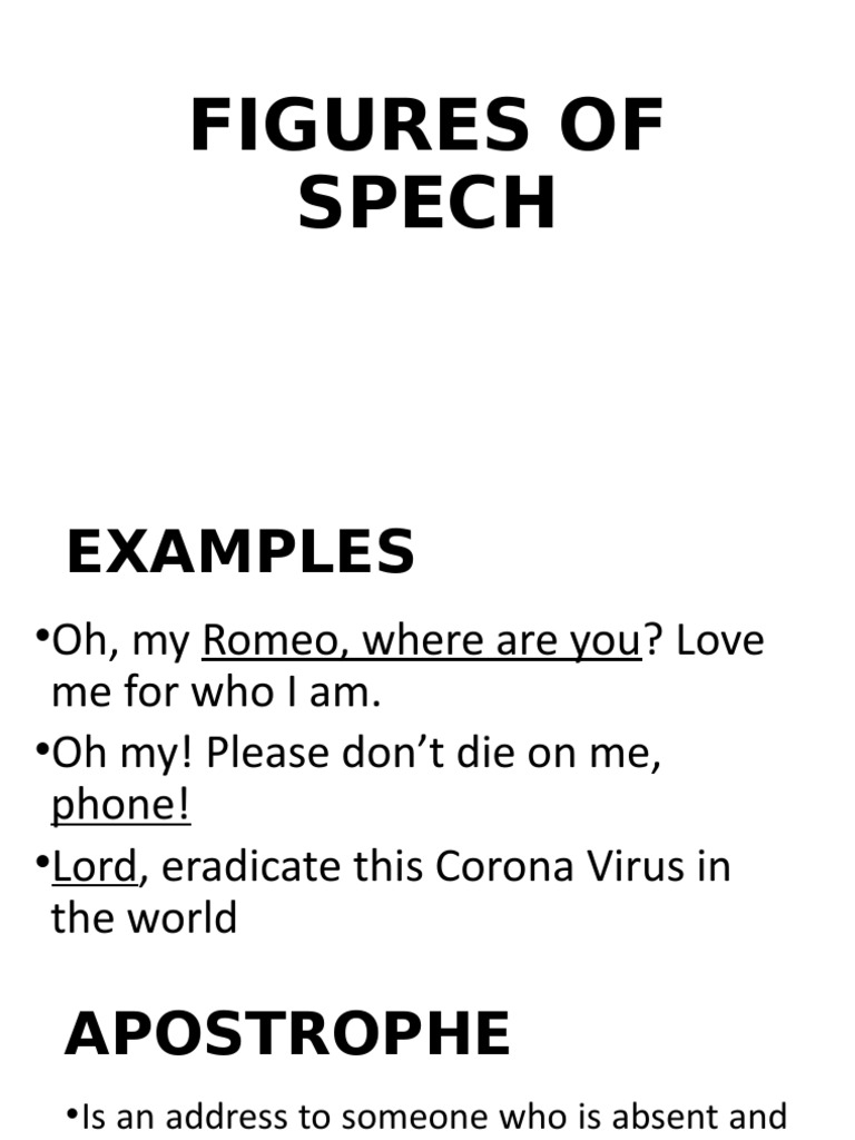 Figures of Spech | PDF