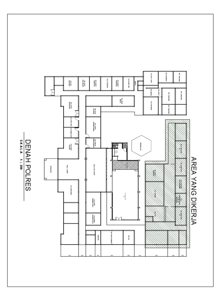 Denah Ruangan Kantor Polisi | PDF
