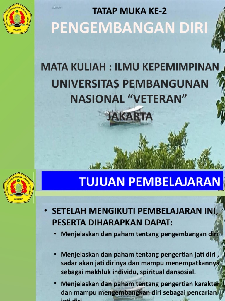 Ppt Pengembangan Diri Pdf