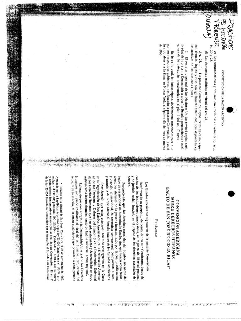 Convención Americana Sobre Derechos Humanos Pdf