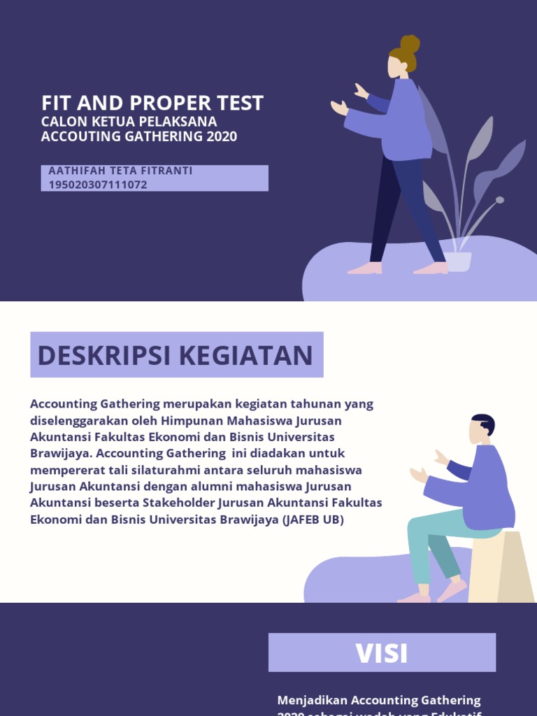 Contoh Fit and Proper Test 2020 | PDF