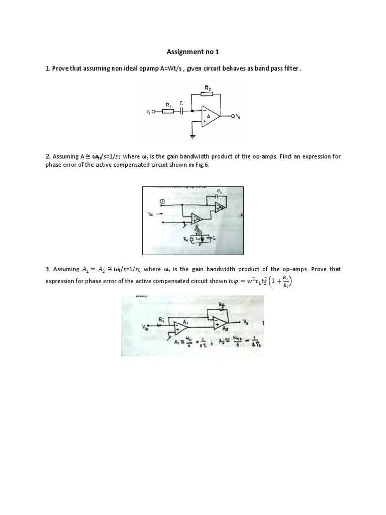 Assignment No. 1 PDF | PDF