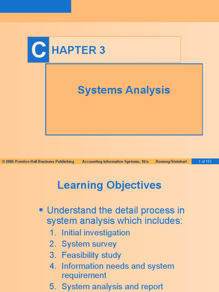 Topic 3 - System Analysis | PDF | Feasibility Study | Information System