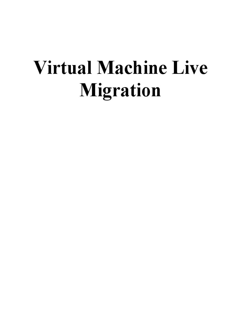 File VMLM | PDF | Virtualization | Virtual Machine