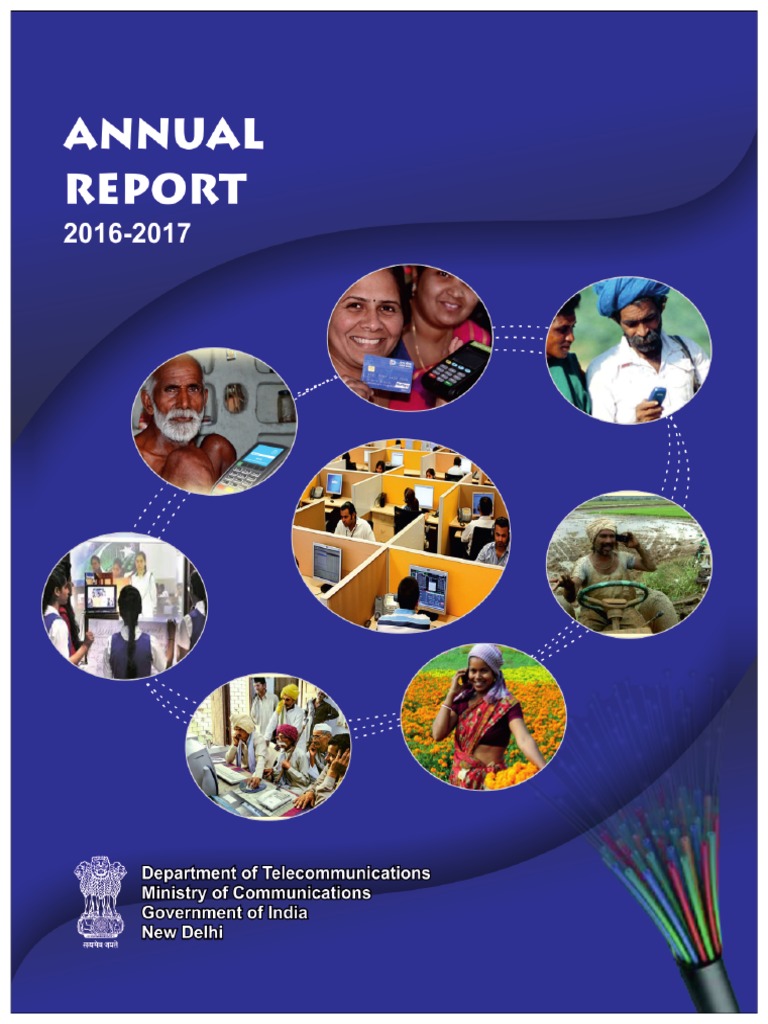 Indian Telecom Annual Report 2016-17 | PDF | Telecommunication ...