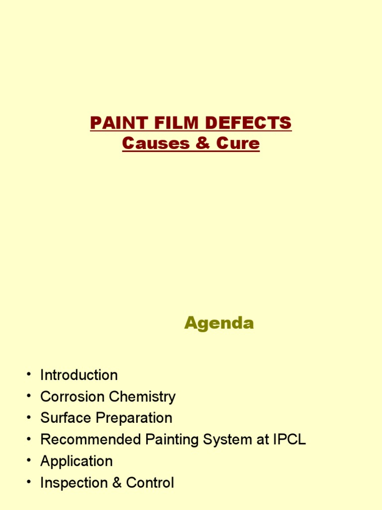 Film Defects - AMERON | PDF | Paint | Corrosion